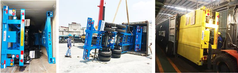 40′ Shipping Container Chassis – Panda Mech